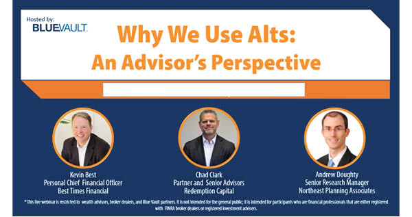 Andrew Doughty: Types of Alternative Investments Used - Blue Vault