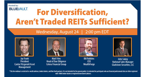 Jay Frank: Right Level of Diversification - Blue Vault