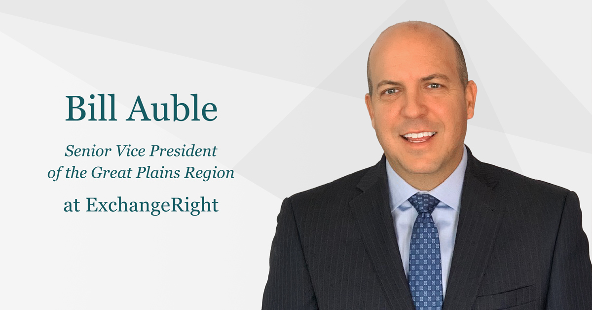 ExchangeRight Recruits Bill Auble as Senior Vice President of the Great ...